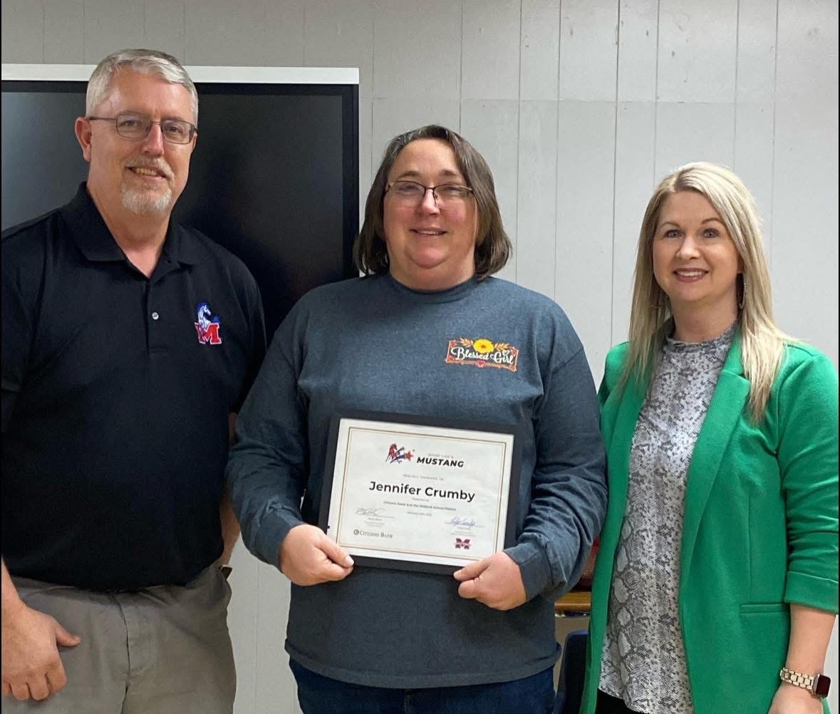 Citizens Bank, Midland Schools honor Jennifer Crumby for 'Shining Like ...